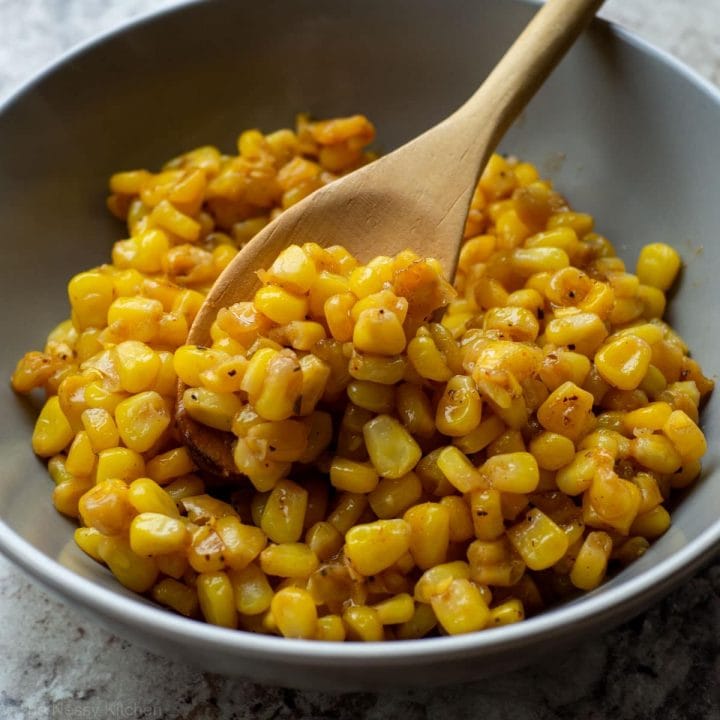 Cajun Corn - The Nessy Kitchen