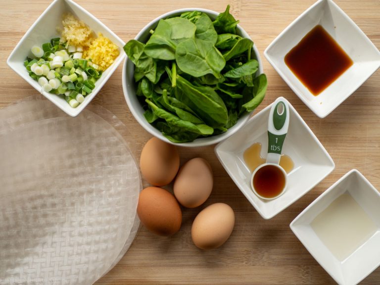 Crispy Rice Paper Egg Wraps - The Nessy Kitchen