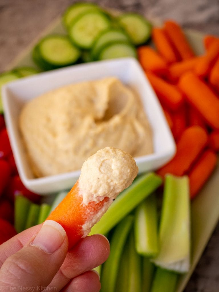 Ways to Eat Hummus (What to Dip, Sides and More) - The Nessy Kitchen