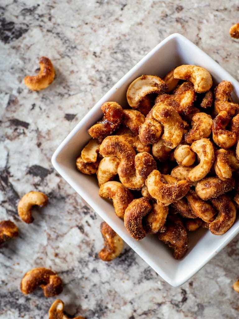 Honey Roasted Cashews - The Nessy Kitchen