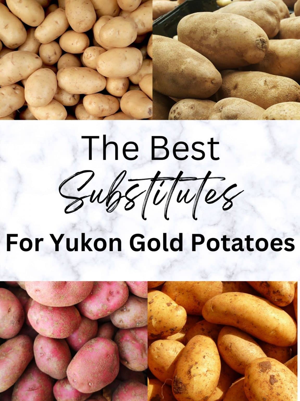 Yukon Gold Potato Substitutes - The Nessy Kitchen