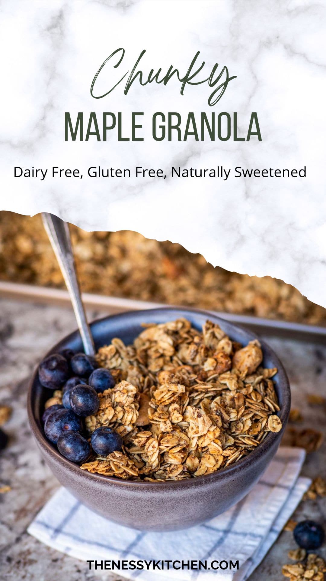 Maple Granola - The Nessy Kitchen