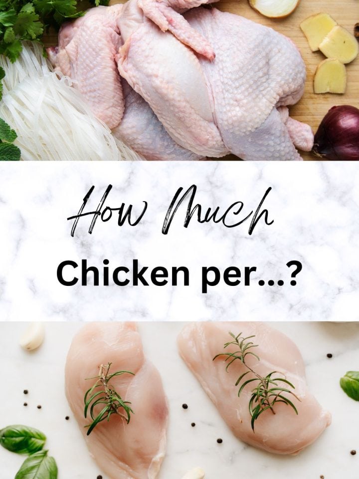 How Much Chicken? Converting Between Pounds, Grams and Cups for Recipes ...