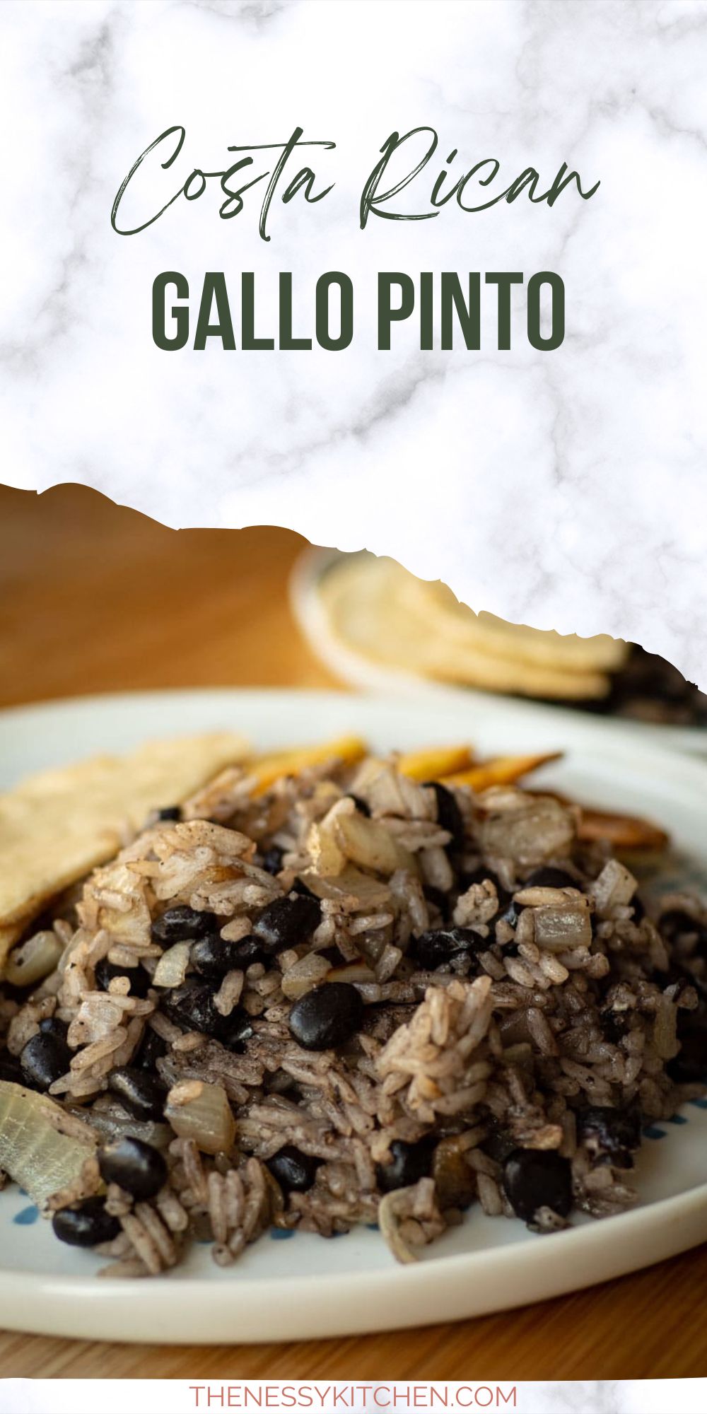 Gallo Pinto (Costa Rican Rice and Beans) - The Nessy Kitchen