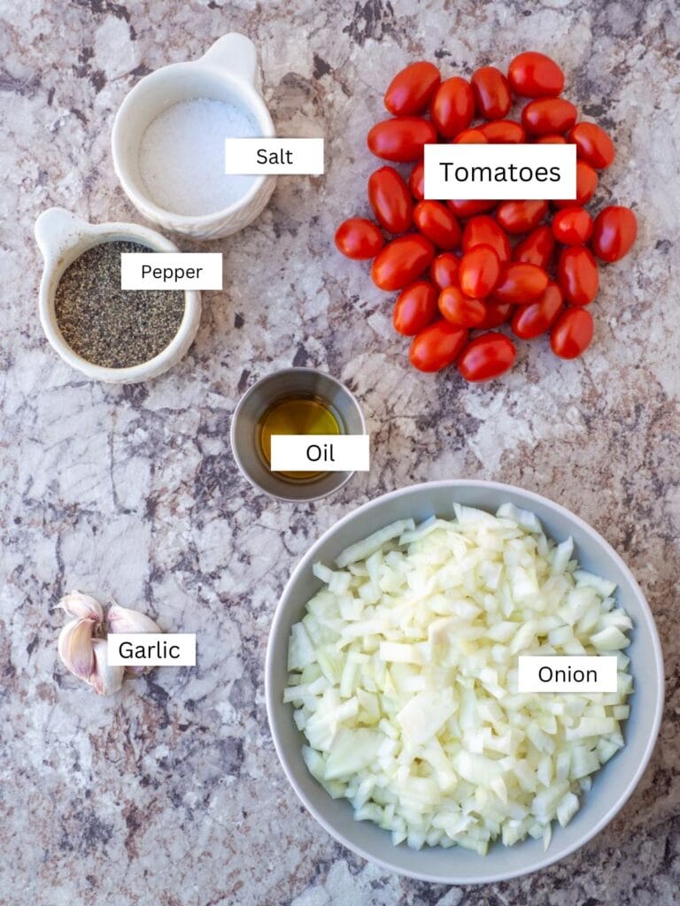 Simple Cherry Tomato Soup - The Nessy Kitchen