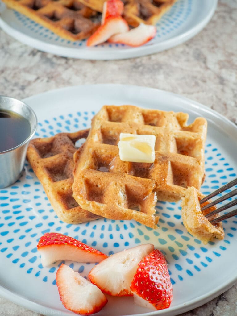 What to Eat with Waffles (Toppings, Sides and More!) - The Nessy Kitchen