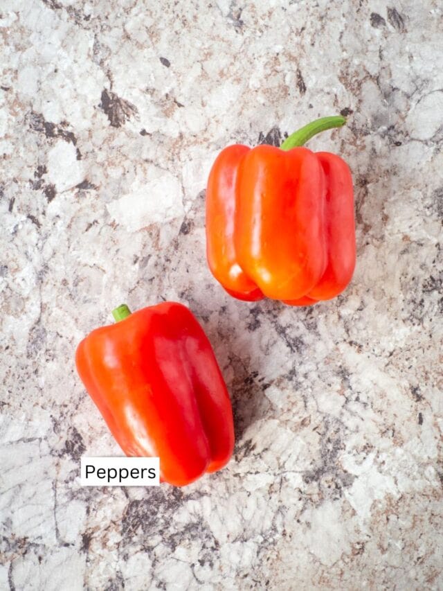 Air Fryer Roasted Red Peppers - The Nessy Kitchen