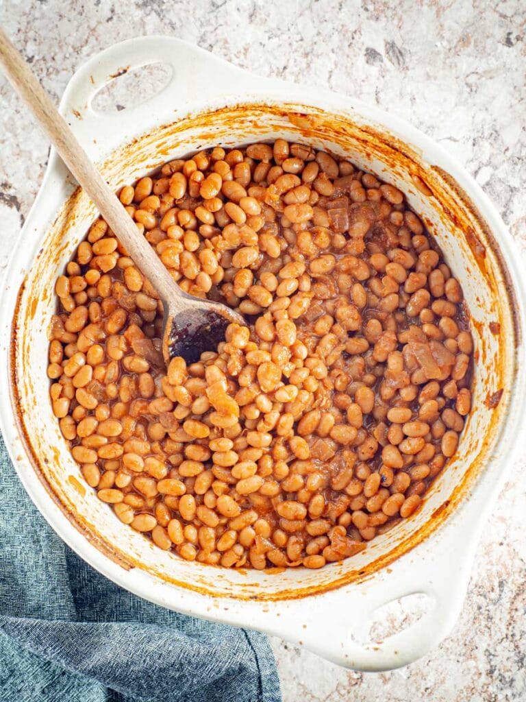 Baked Beans (With Less Sugar) - The Nessy Kitchen