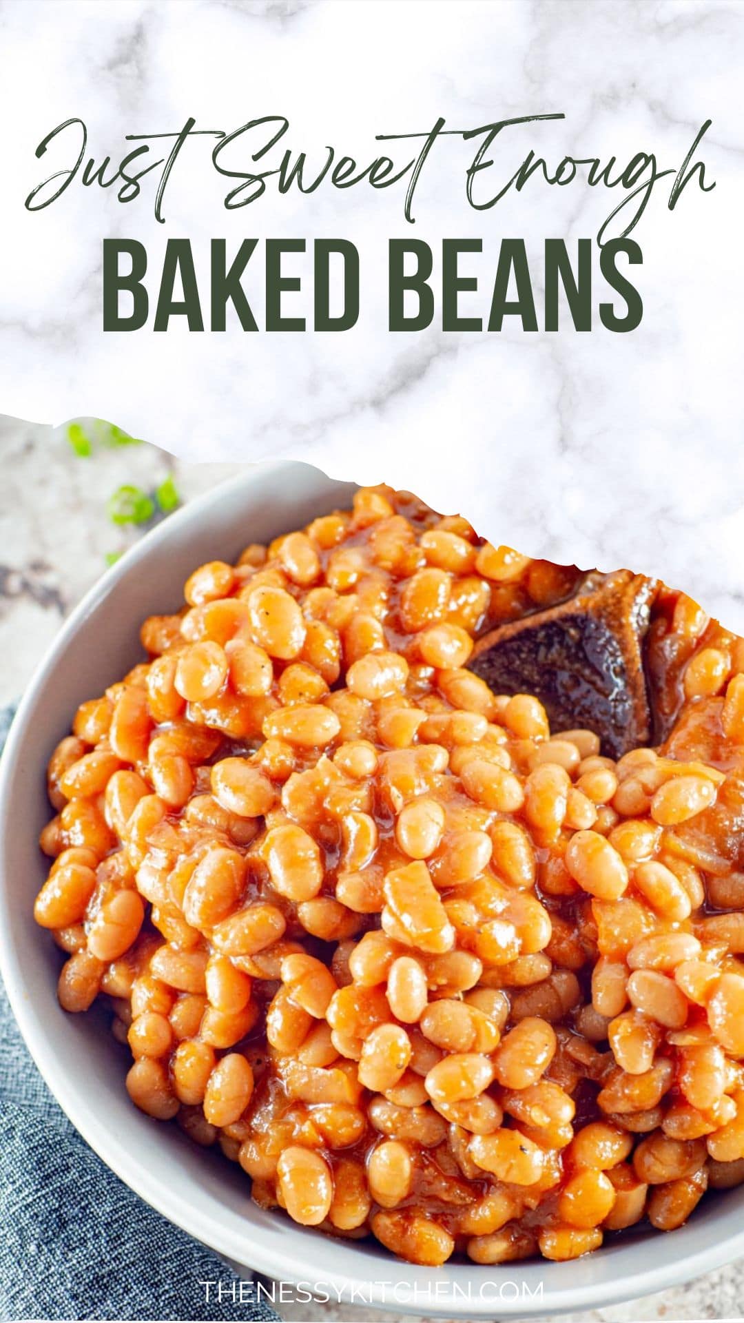 Baked Beans (With Less Sugar) - The Nessy Kitchen