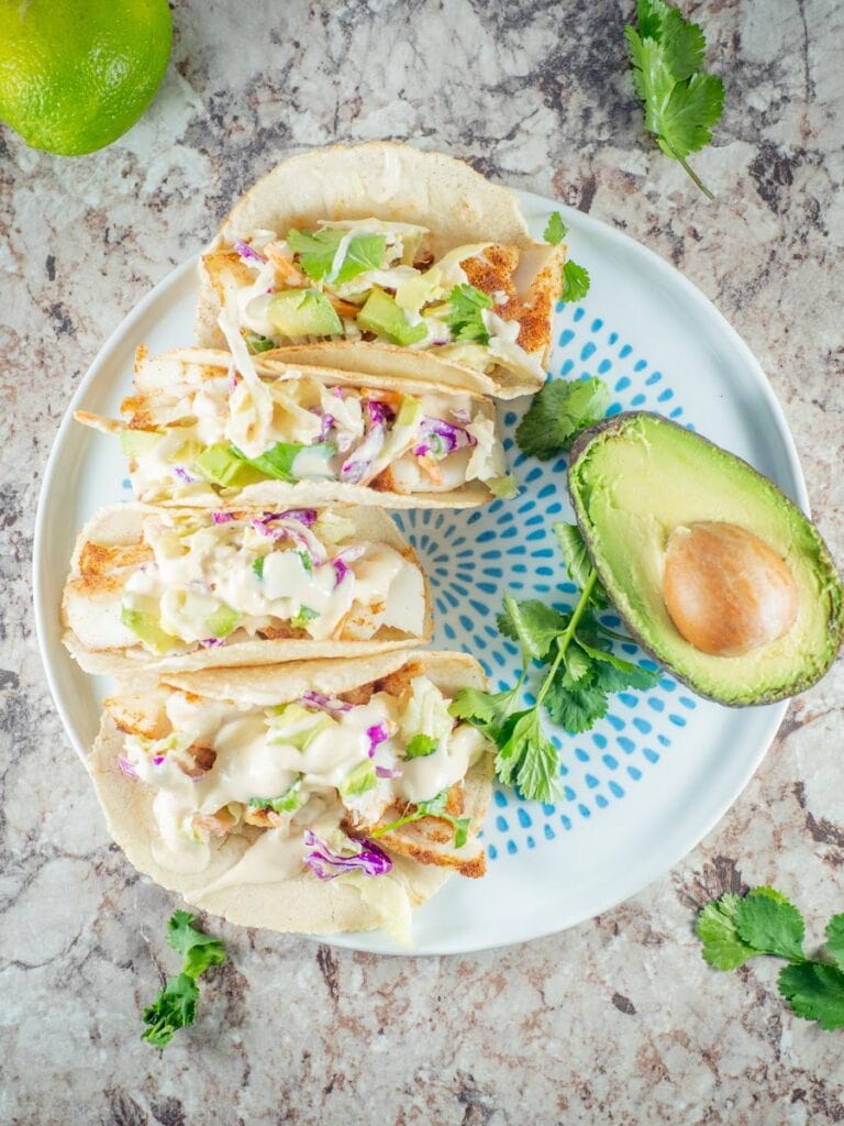 Baked Fish Tacos - The Nessy Kitchen