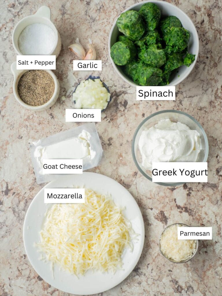 Greek Yogurt Spinach Dip - The Nessy Kitchen