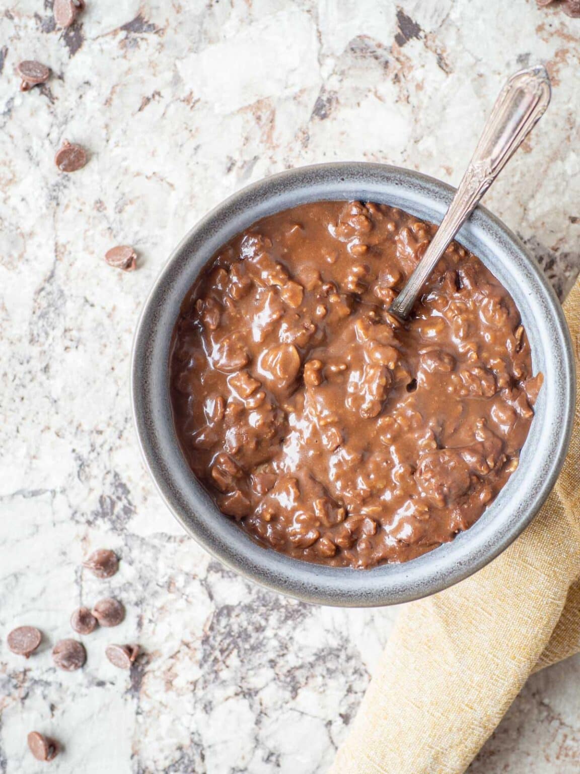 Chocolate Oatmeal - The Nessy Kitchen