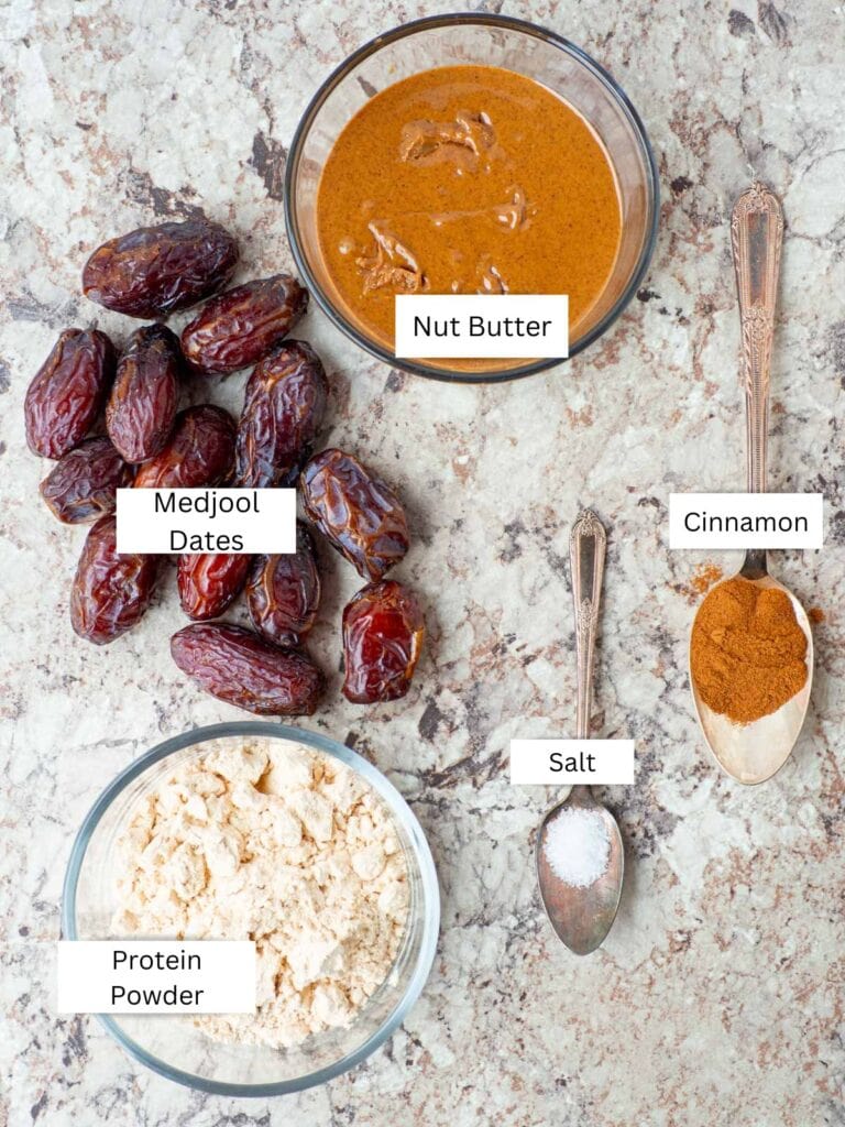 Date Protein Bars (5 Ways!) - The Nessy Kitchen