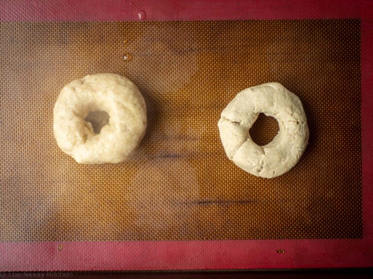 Oat Flour Bagels - The Nessy Kitchen
