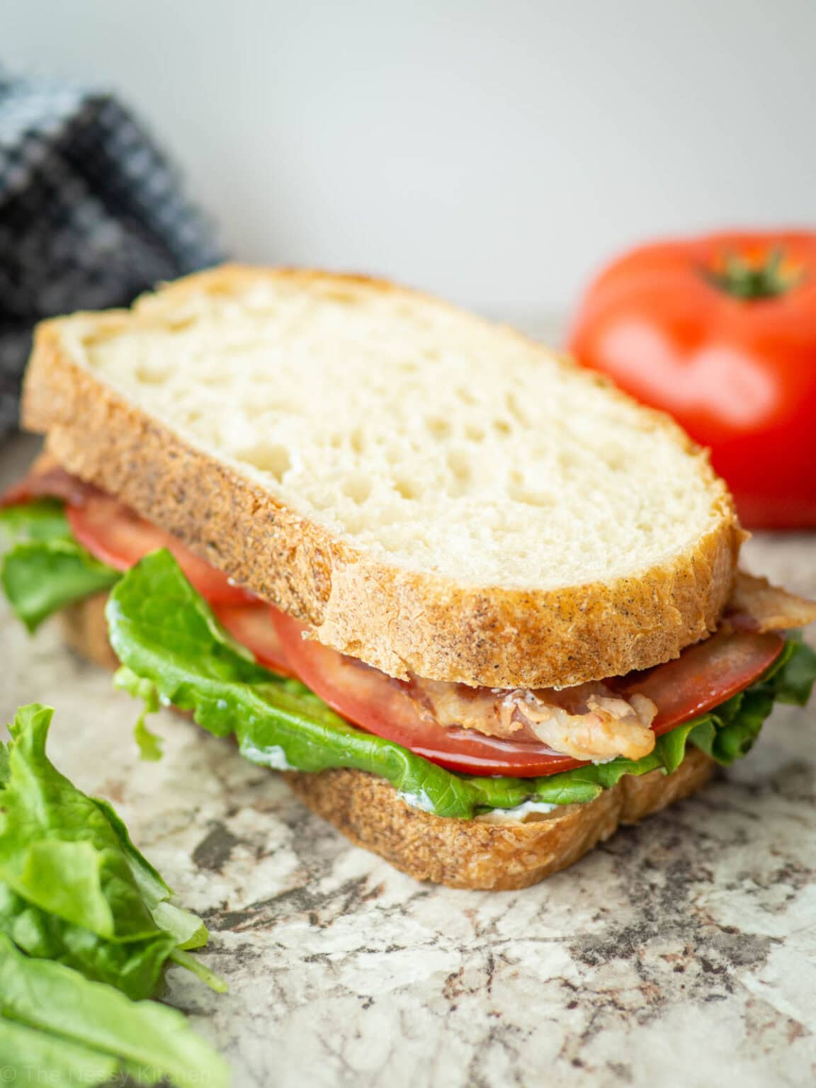 Sourdough BLT Sandwich - The Nessy Kitchen