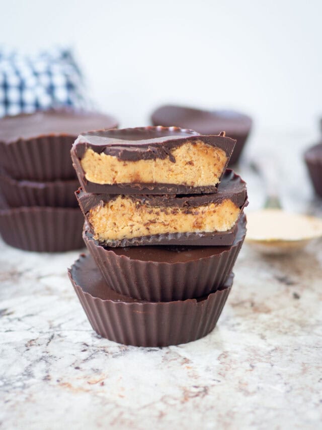 Protein Peanut Butter Cups - The Nessy Kitchen
